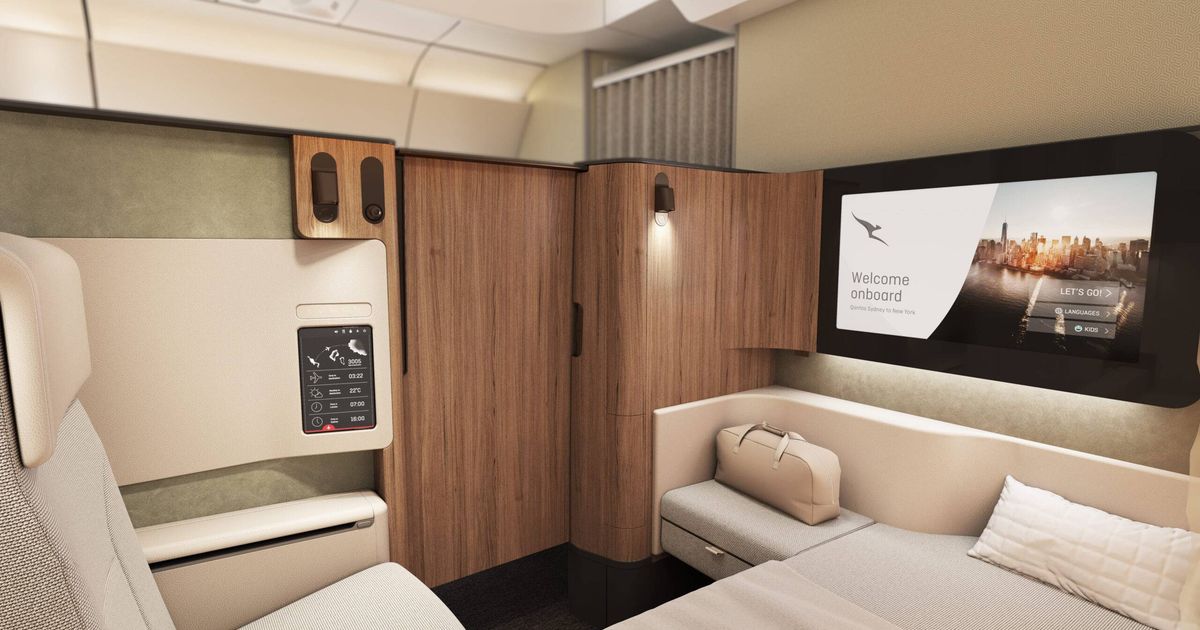Qantas Unveils Revolutionary "Project Sunrise" Airbus A350 Cabin Design ...
